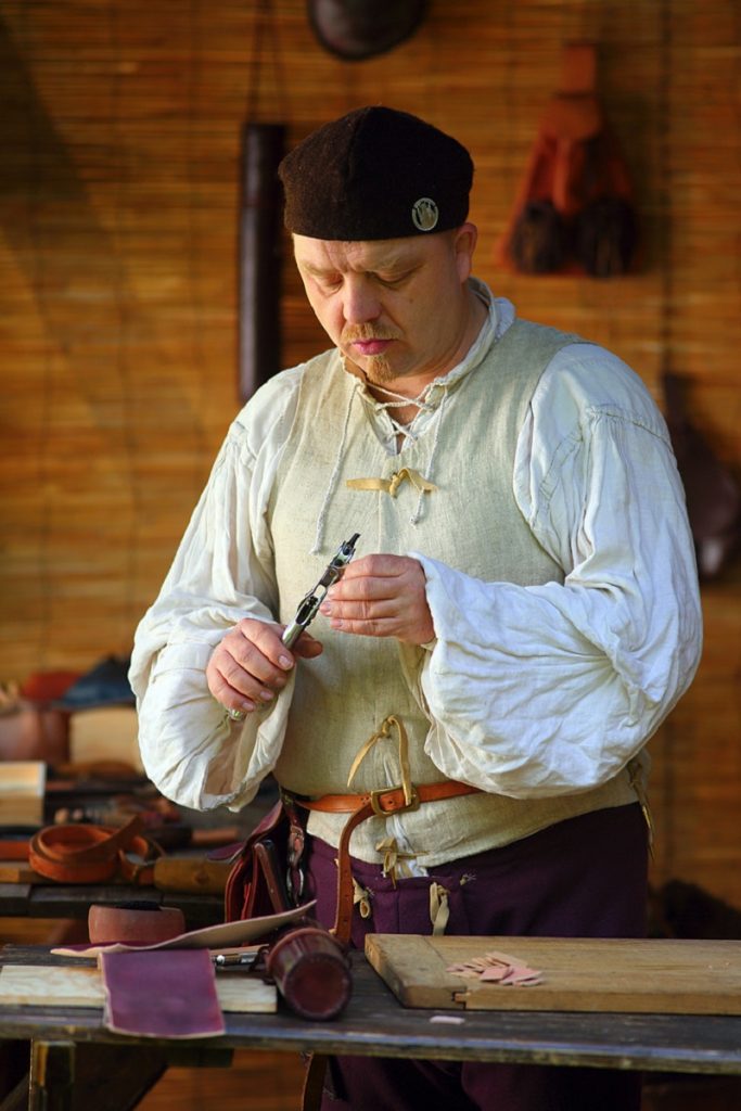 Traditional Crafts at the Castle Šelmberk - History of the Czech Republic