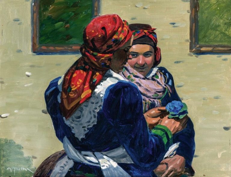The Small Moments of Everyday Folk Life in Moravia by Painter Antoš Frolka
