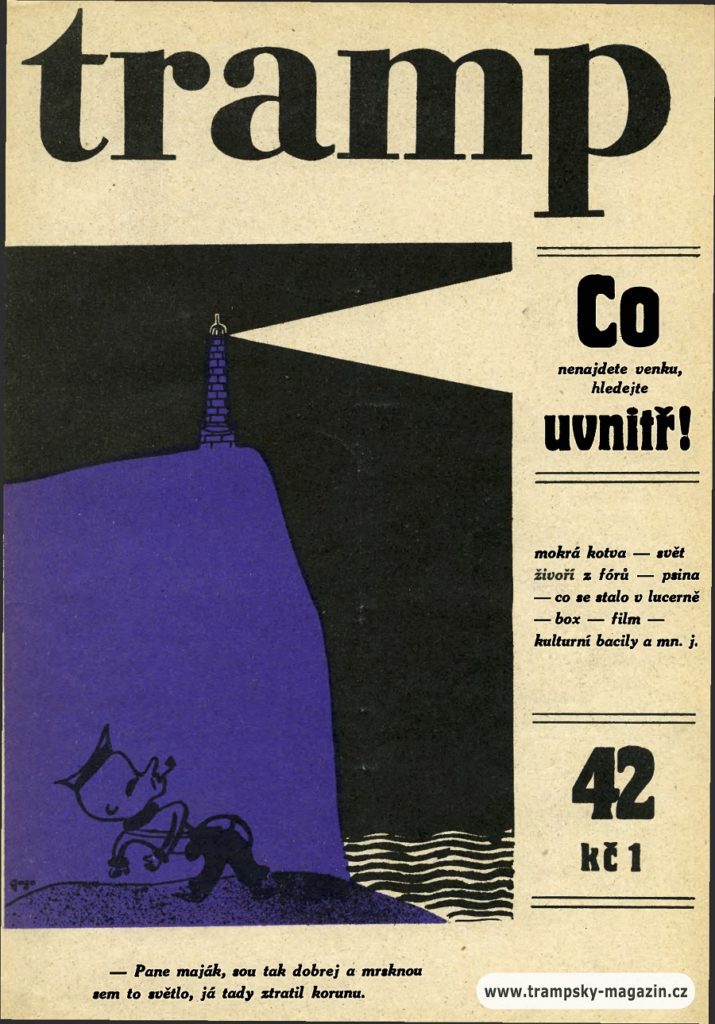 Czech Tramp (Tramping) News Covers from 1930 | Trampské Správy