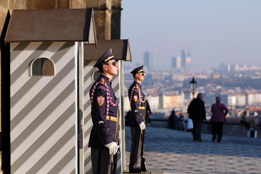 The Prague Castle Guard Uniforms | Tres Bohemes