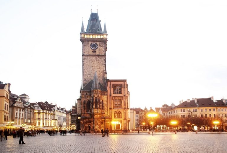 Looking at Old Town Hall or Staroměstská Radnice Through the Years