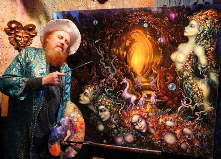 Fairy Tale Paintings and the Magical Cavern of Prague